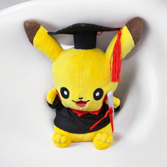 Toys | Graduation Pikachu Plush Toy | Poshmark